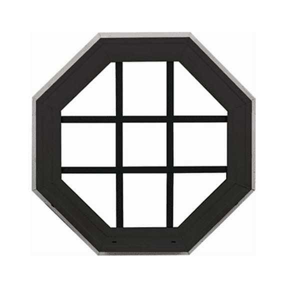 60"x12" Double Pane White Vinyl Transom Window Low-E Glass, Argon Gas ...