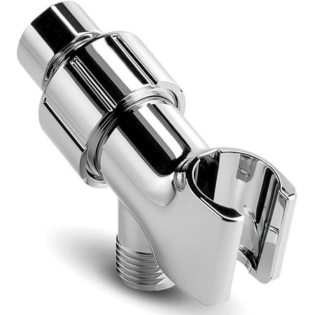 Shower Arm Bracket Chrome Finish, Universal Head Bracket, Replacement ...