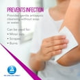 Dynarex BZK Antiseptic Towelettes, Alcohol & Fragrance Free Hand ...