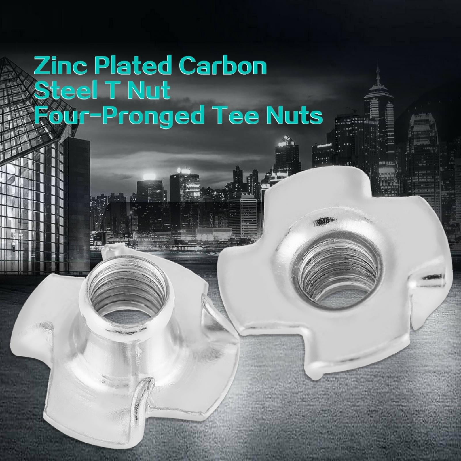 Click here for Ccdes T Nut 100pcs Zinc Plated Carbon Steel T Nut... prices