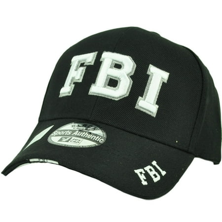 FBI Law Enforcement Federal Bureau Investigation Hat Cap Black ...