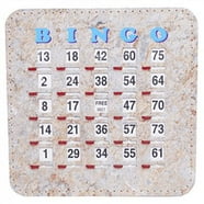 Hard Bingo Cards - Red - 100 per pack - Walmart.com