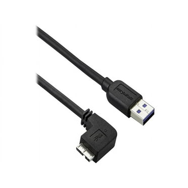 StarTech.com 1m 3 ft Slim Micro USB 3.0 Cable - M/M - USB 3.0 A to ...