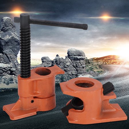 Durable 3/4in Cast Steel Clamp Vise Fixture, Pipe Clamp, Fixation For ...