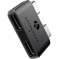 Afterplug Dual USB‑C Extender for MacBook with Case, 2-Port Pass ...