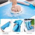Silicone Baking Mat, iPstyle Reusable Non Stick Pastry Mat for Pastry ...