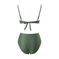 Golikeit Women Bikini Set Sexy Sling Straps 2 Piece Bathing Suits High