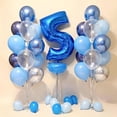 40 Inch Balloon Numbers Pastel Pink, Large Foil Light Pink Number ...