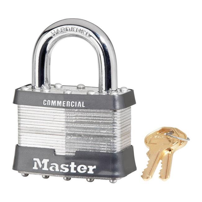 Master Lock 15KA-10N619 2.5 inch Security Padlock Silver- pack of 6 ...
