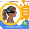 Frogglez Blue Sharkz Kids Swim Goggles - Walmart.com