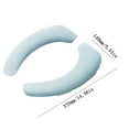3 Packs Soft Toilet Seat Cushion Cover, Washable & Adhesive Non-Slip ...