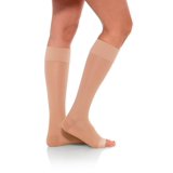 Jomi Compression Knee High Collection, 20-30mmHg Sheer Open Toe 233 ...