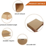 Calenzana 12x9x3 Brown Shipping Box Set of 20, Corrugated Cardboard ...
