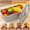 Bread Box Airtight 304 Stainless Steel Container Dishwasher Safe ...