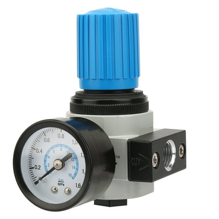 Pressure Relief Regulator, 16bar 16KG LR-1/4-MINI Air Pressure ...