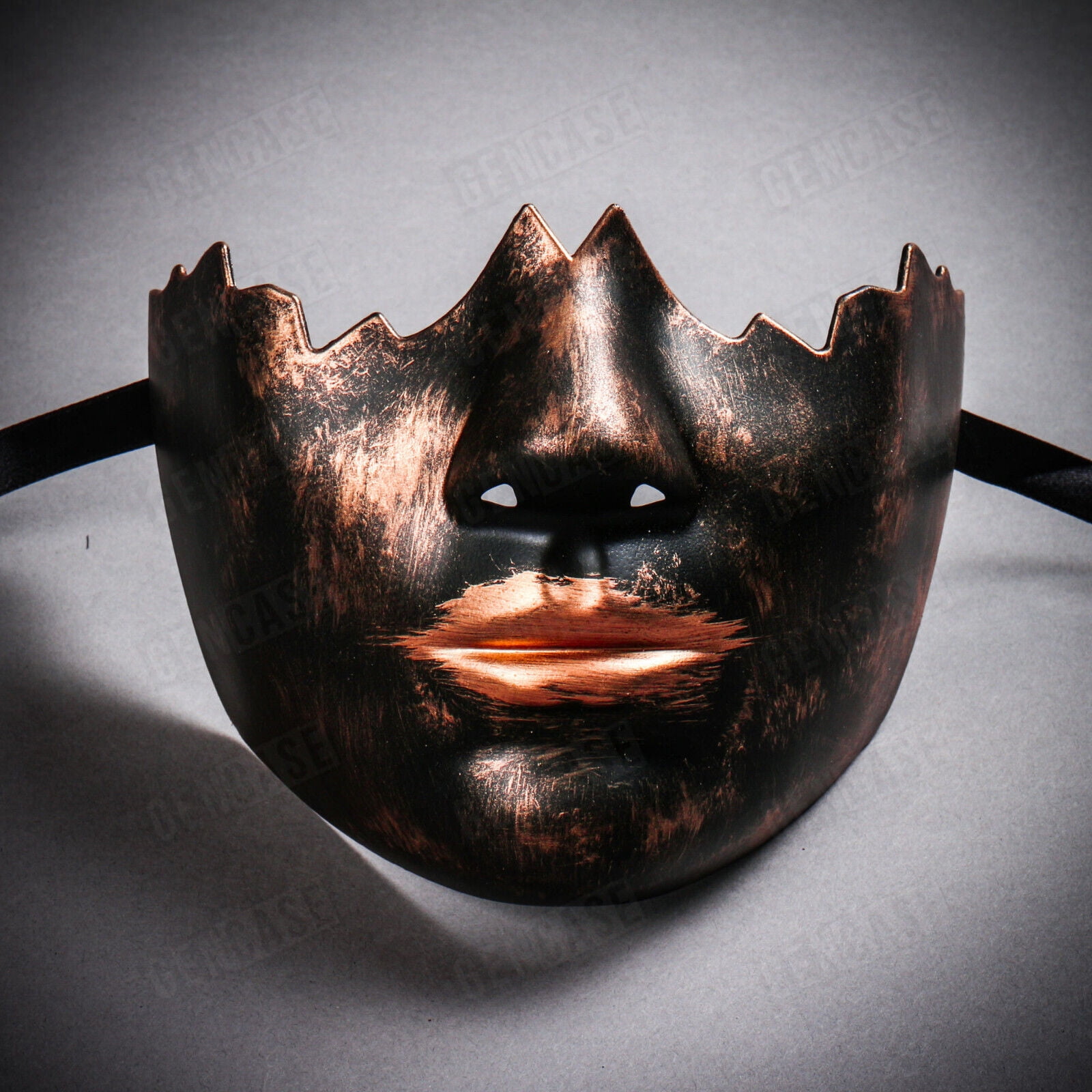Black Copper Lip Lower Half Face Costume Masquerade Festival Ball Party ...