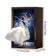 Ballet Dancer Tissue Box, Ballerina Tissue Box Wood Skirt Napkin ...