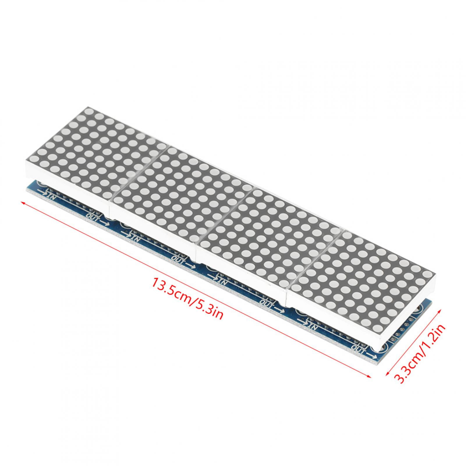 Buy ESTINK Dot Matrix Module, 1Pc MAX7219 4 In 1 8*8 Dot Matrix ...
