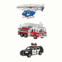 Maxx Action Mini Realistic Fire Rescue Playset with Lights & Sounds ...