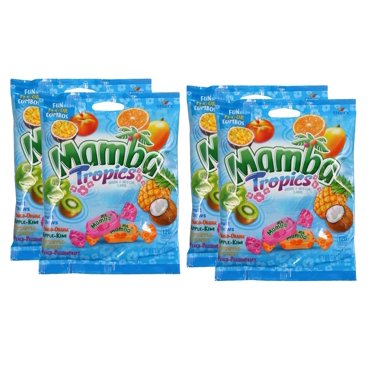 Mamba Tropics Fruit Chews Chewy Candy, 3.52 oz - (2 Pack) - Walmart.com