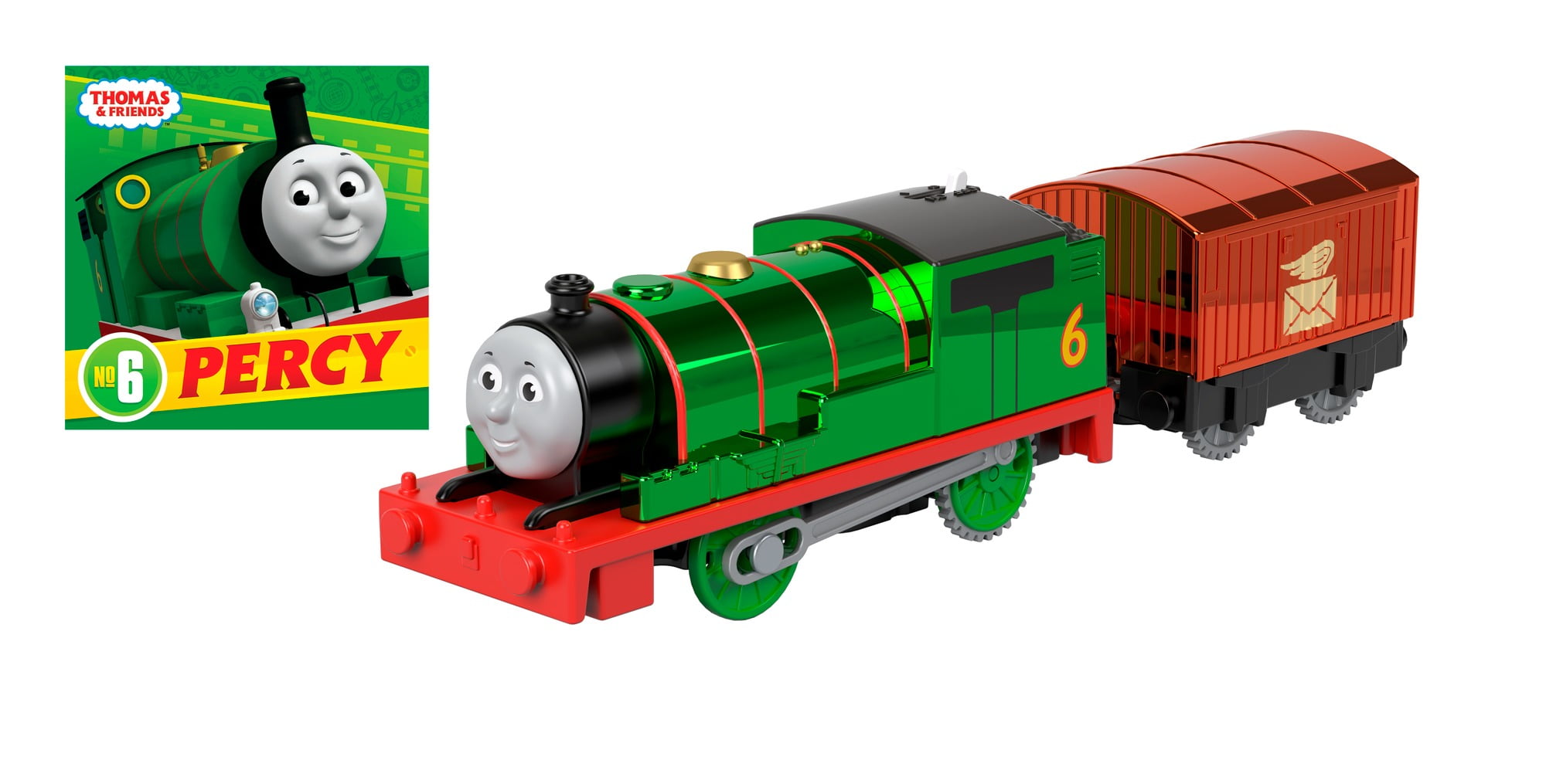 Fisher-Price Thomas & Friends Celebration Percy & Storybook - Walmart.com