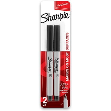 Sharpie Click-Top Ultra Fine Point Retractable Permanent Markers, Black ...