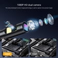 Industrial Endoscope Inspection Camera with 4.3in Screen 8 LEDs ...
