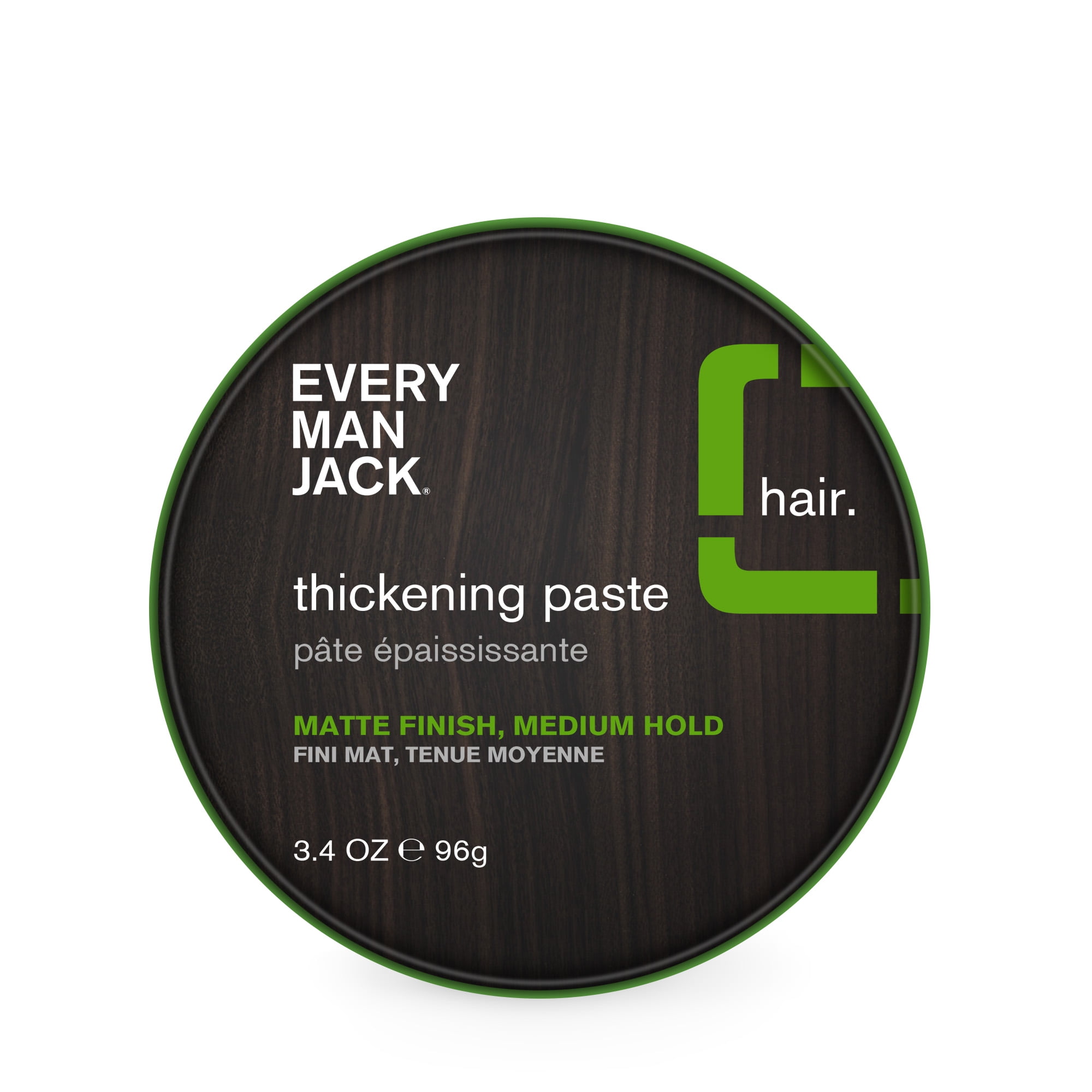 Every Man Jack Hair Styling Thickening Paste for Men, Naturally Derived ...