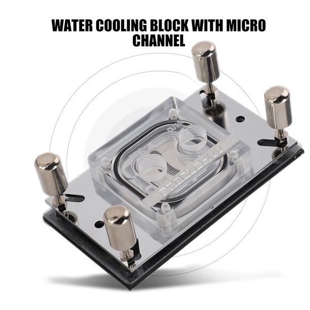 Water Cooling Block, Waterblock Acrylic Top Cover For Computer - Walmart.ca