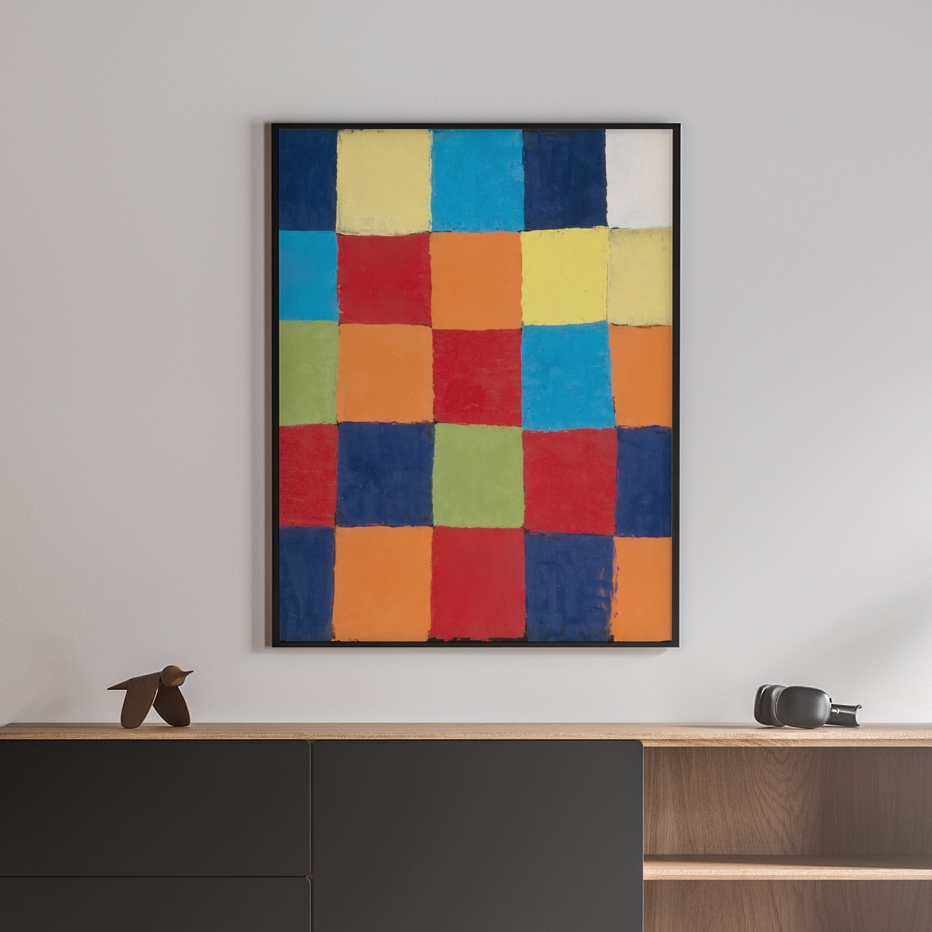Qu 1 Color Chart - 1930 | Paul Klee | Premium Fine Art Print | 20th ...