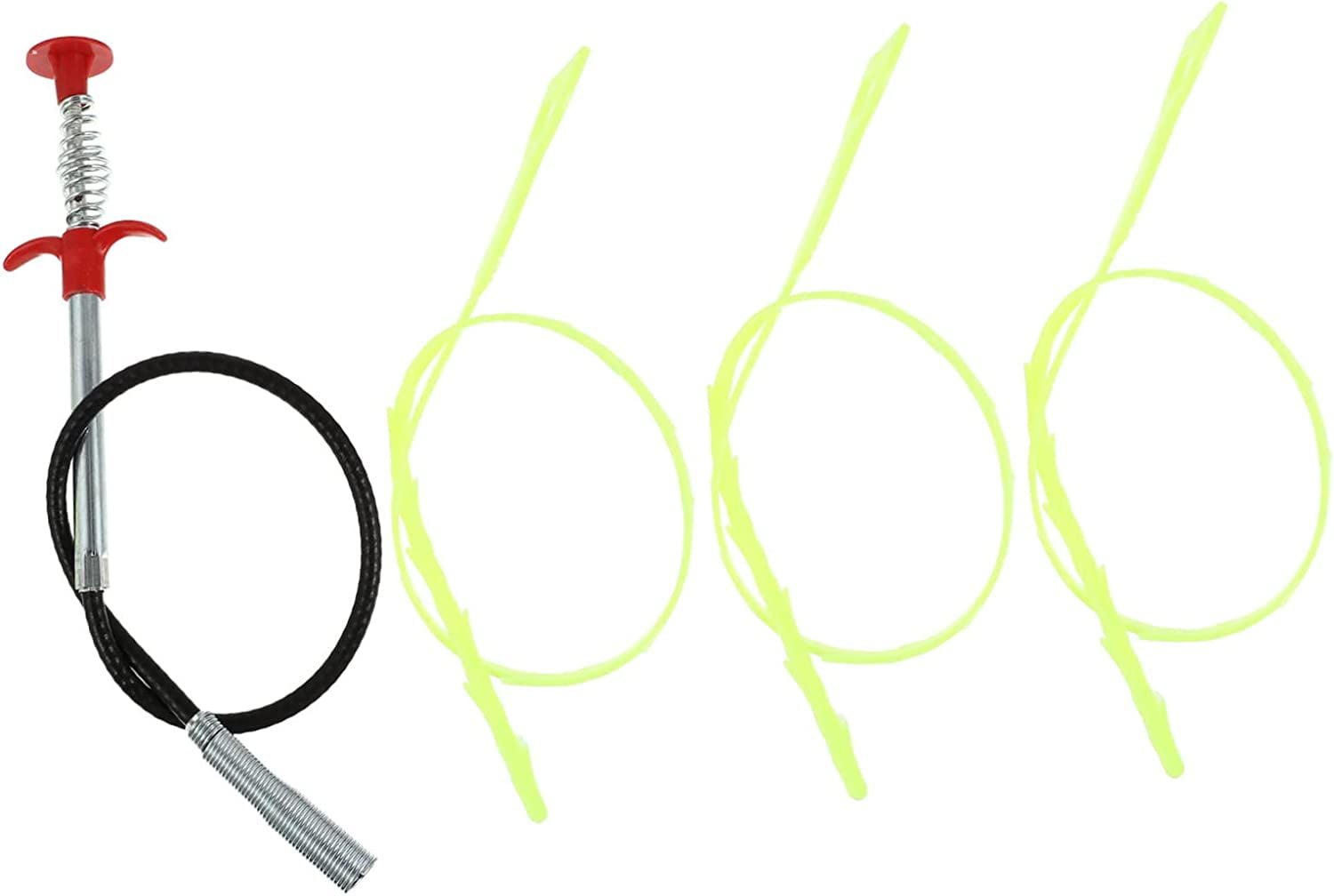 1 Set Unclog Toilet Sink Pipe Dredging Tool Shower Drain Clog Remover ...