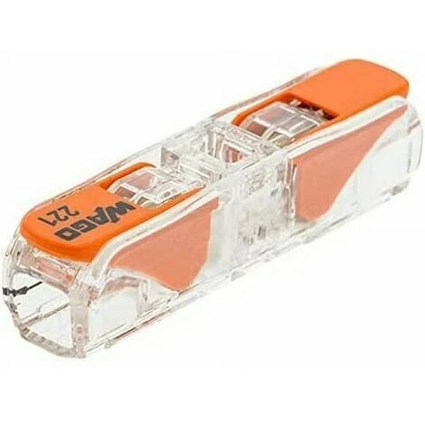 Conectores de cables WAGO 221-2411, conectores de tuercas de palanca ...