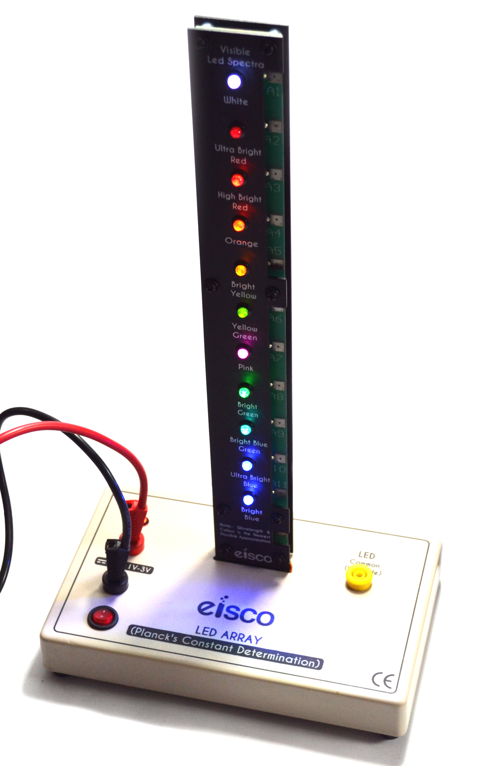 Eisco Labs LED Array For Determining Planck's Constant And Color/Wave ...