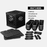 UbeCube Grabinet™ 3x3 - Crate with Nine Storage Bins - Walmart.com