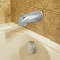 Mainstays Metal Tub Spout with Diverter in Chrome, 5.25" Length x 2.5 ...