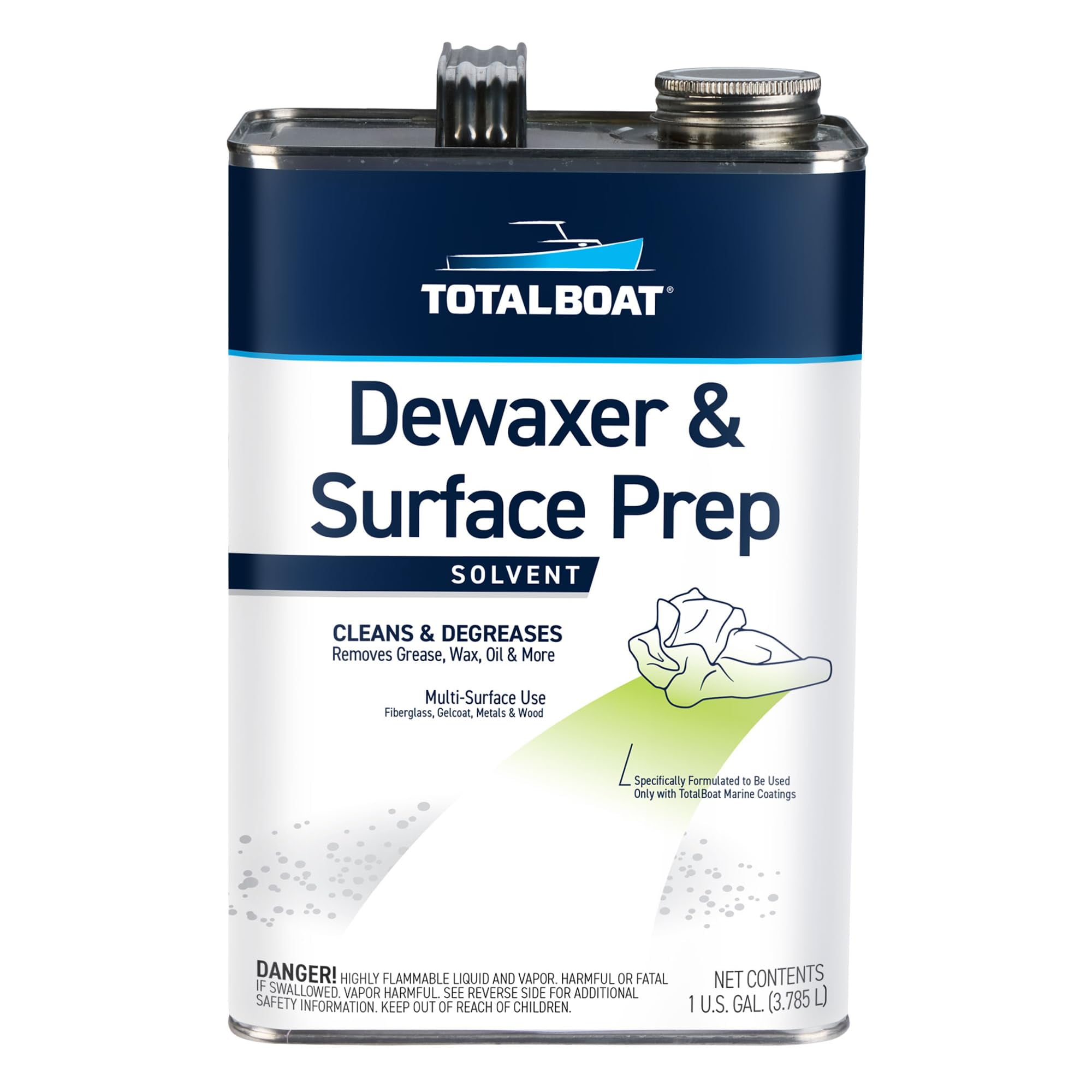 Click here for Totalboat Dewaxer & Surface Prep (Gallon) prices