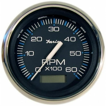 Faria 33850 Chesapeake Stainless Steel Tachometer (7000 RPM) with ...