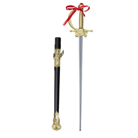 Ornate Knight Toy Sword Halloween Costume Accessory Prop - By Dress Up ...