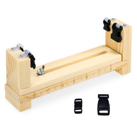 Wood Bracelet Jig Tool Survival Wristband Knitting Tool DIY Braiding ...