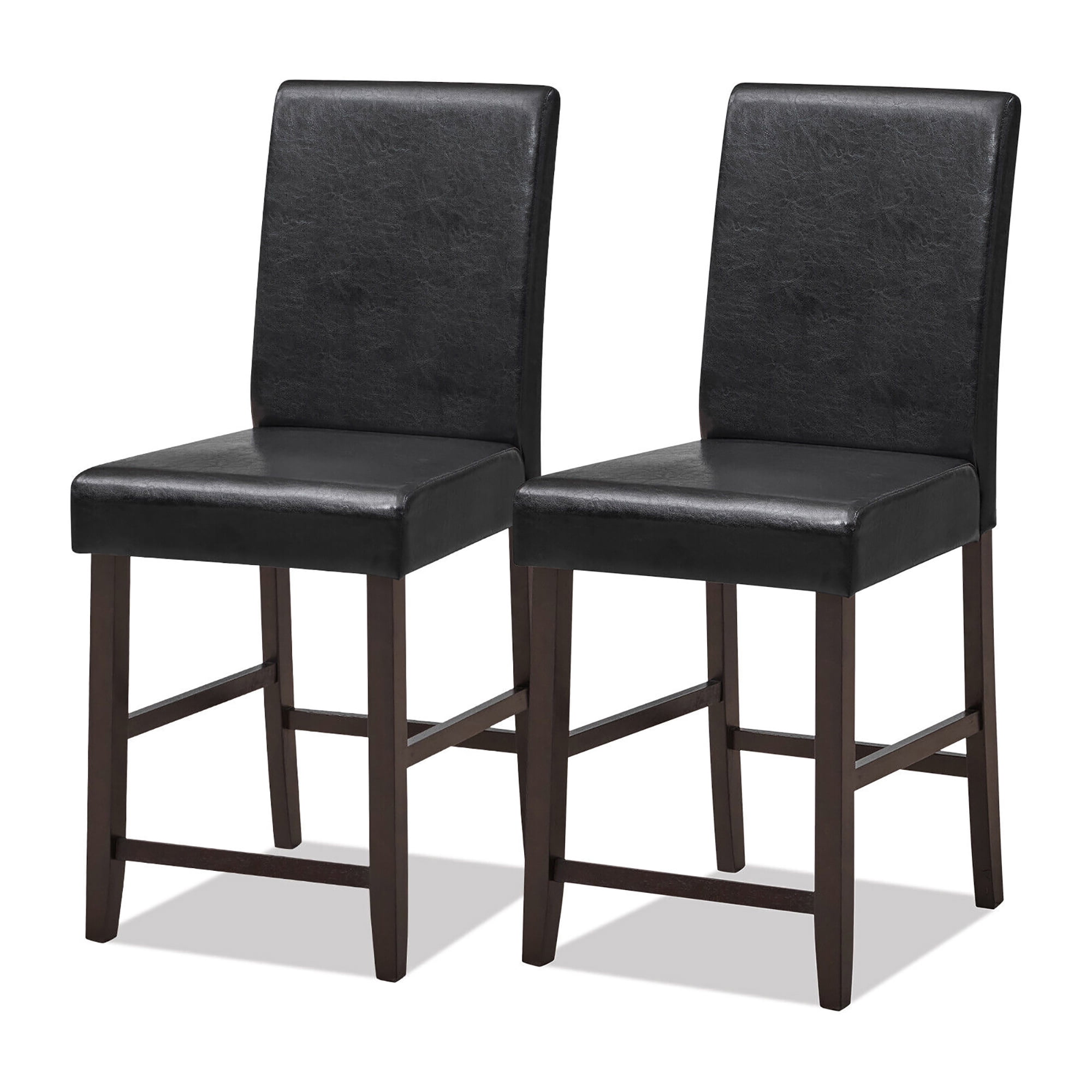 Click here for Gymax Set Of 2 Bar Stools 25inch Counter Height Ba... prices
