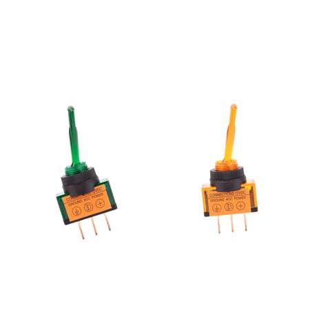Two 12V 20A 3-Pin Switch with Light | Walmart Canada