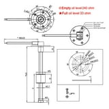 3 In 1 Multi-functional 85mm Gauge GPS Speedometer+Fuel Level+Voltmeter ...