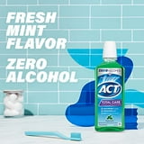 ACT Total Care Rinse Mouthwash Fresh Mint 18 Ounce Anticavity Fluoride ...