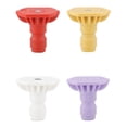 CaraMart 4PCS 1/4inch Pressure Washer Spray Tips Nozzles High Power Kit ...