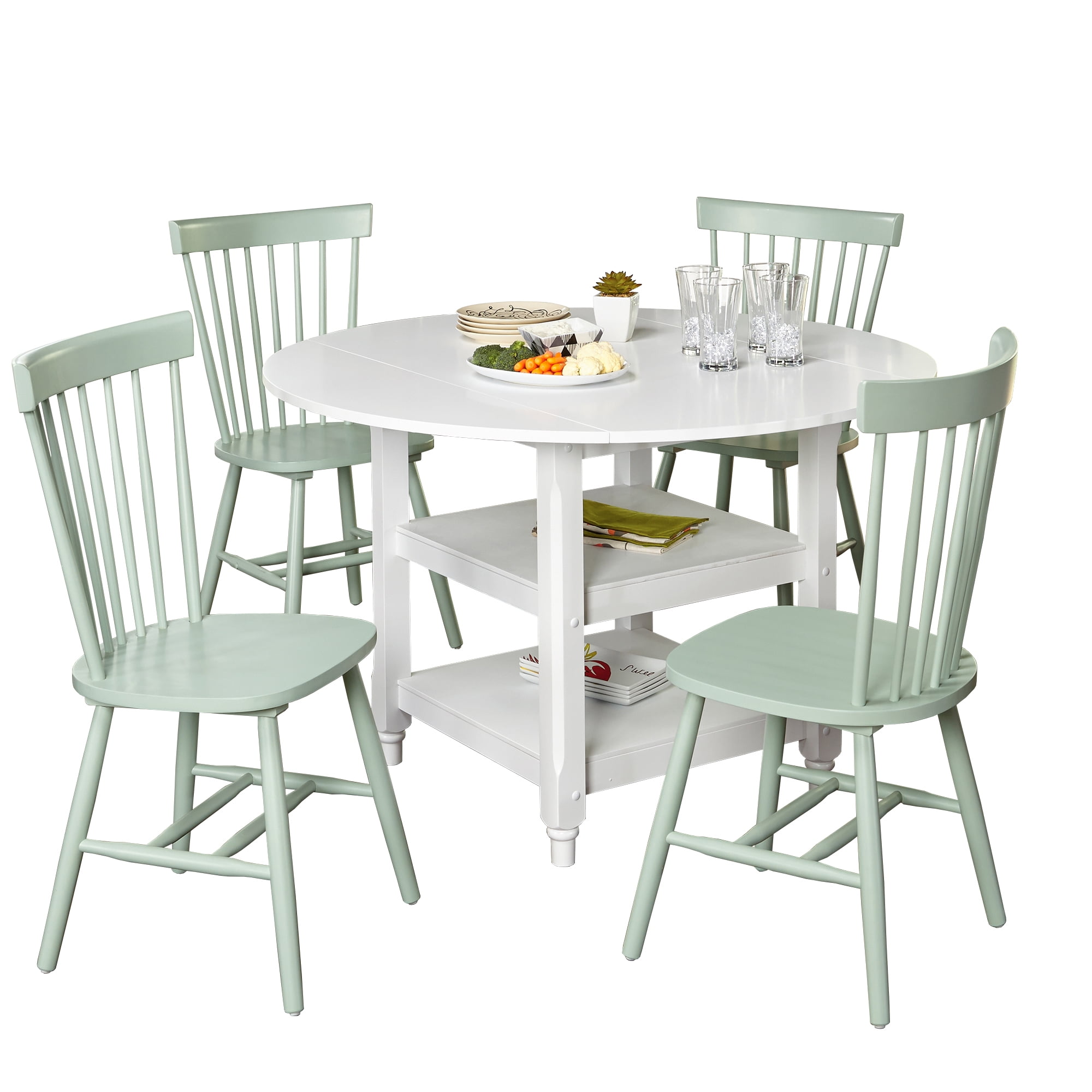 Tamara 5-Piece Dining Set, Multiple Colors - Walmart.com