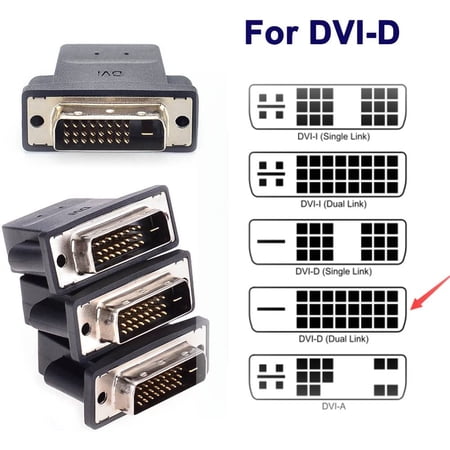 FREEGENE DVI Graphics Card Display GPU Detection Monitor DVI-D Dummy ...