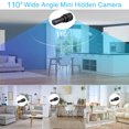 TETSELF 1080P HD Mini Camera with 32GB SD Card, supports motion ...