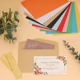 100 Pack A7 / 5x7 Printable Invitation Envelopes, Multicolor for ...