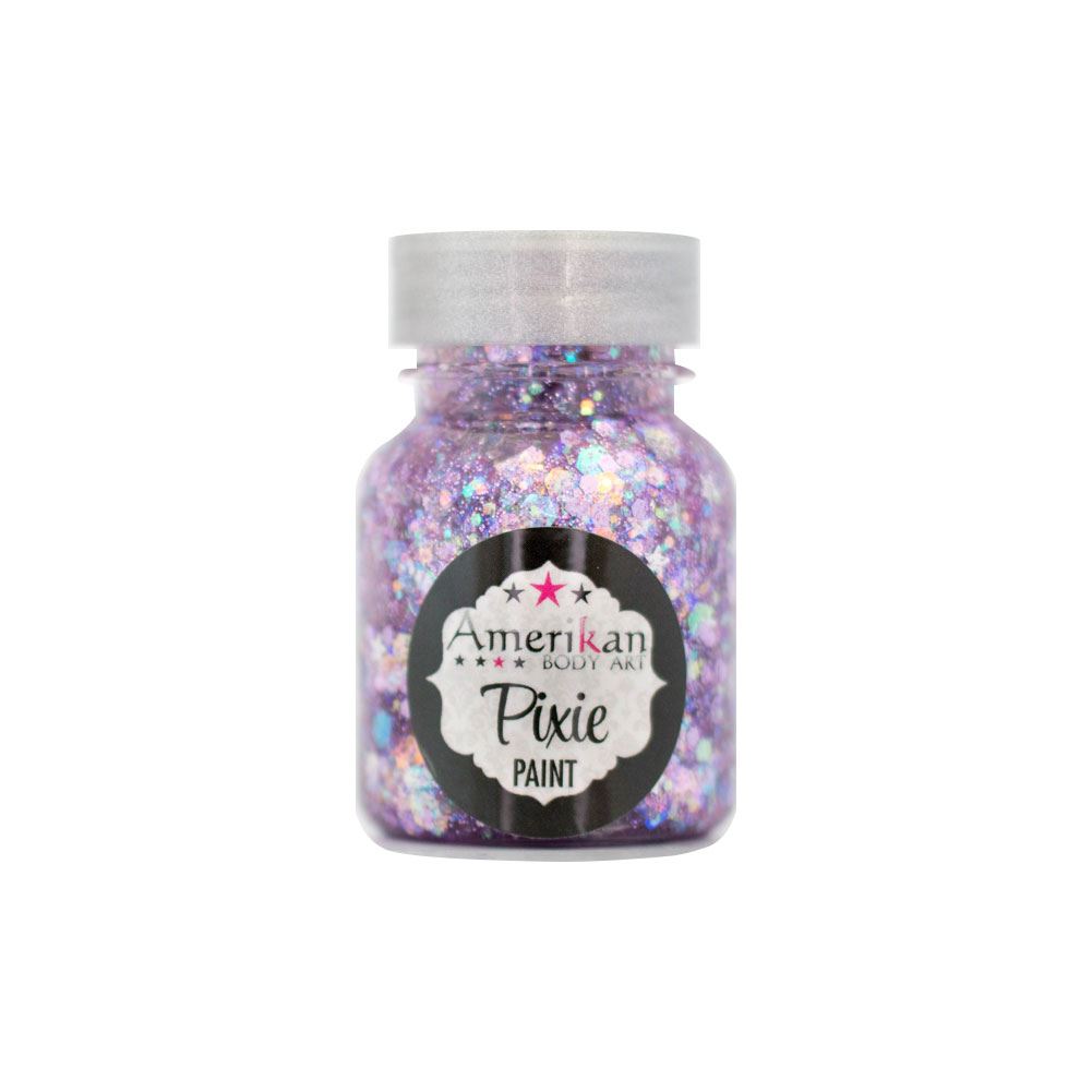 Amerikan Body Art Purple Rain Pixie Paint Glitter Gel (4 oz) - Walmart.com