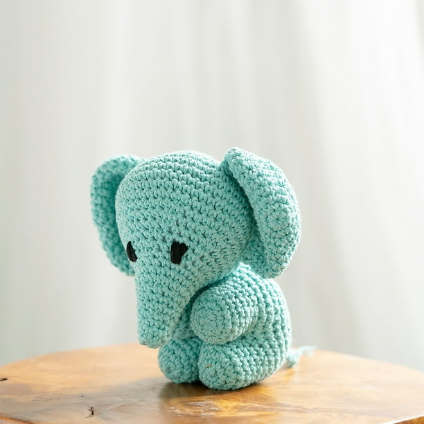 Hoooked Elephant Mo Yarn Kit W/Eco Barbante Yarn-Spring - Walmart.com